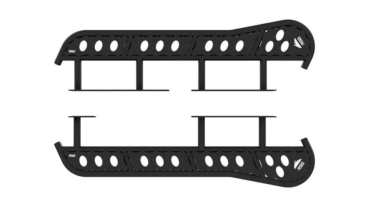 2010+ Toyota 4Runner Angled Sliders With Top Plate – Spirit of 1876